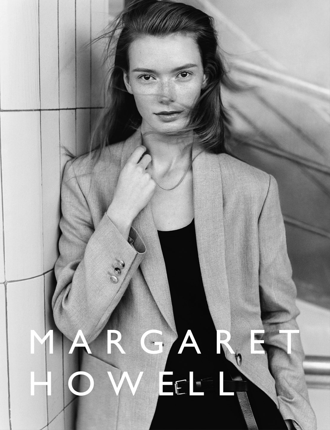 model JULIA HAFSTROM for Margaret Howell SS 2015 campaign shot by ...